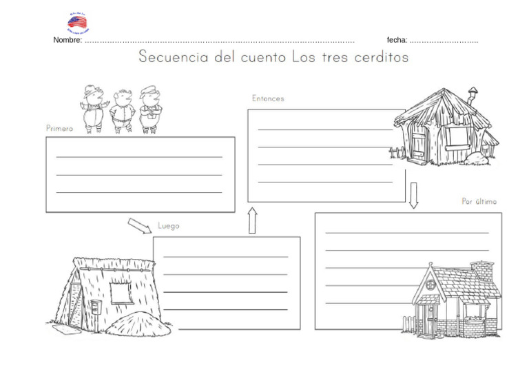 Secuencia de Los 3 Cerditos | PDF