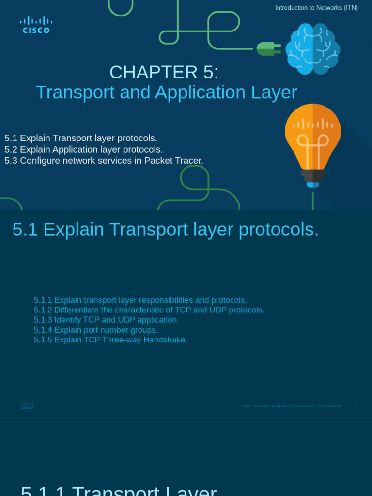 CHAPTER 5_Transport and Application Layer | PDF | Port (Computer Networking) | Domain Name System