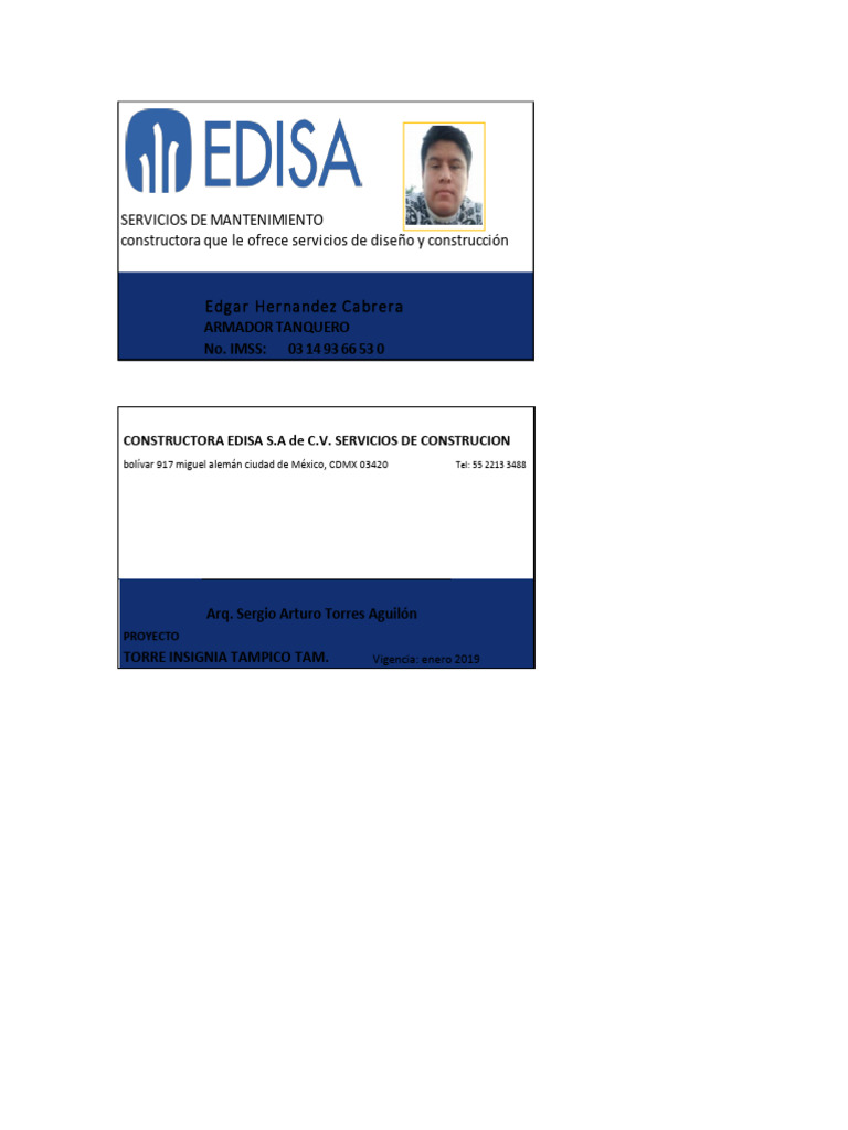 Constructora Edisa S | PDF
