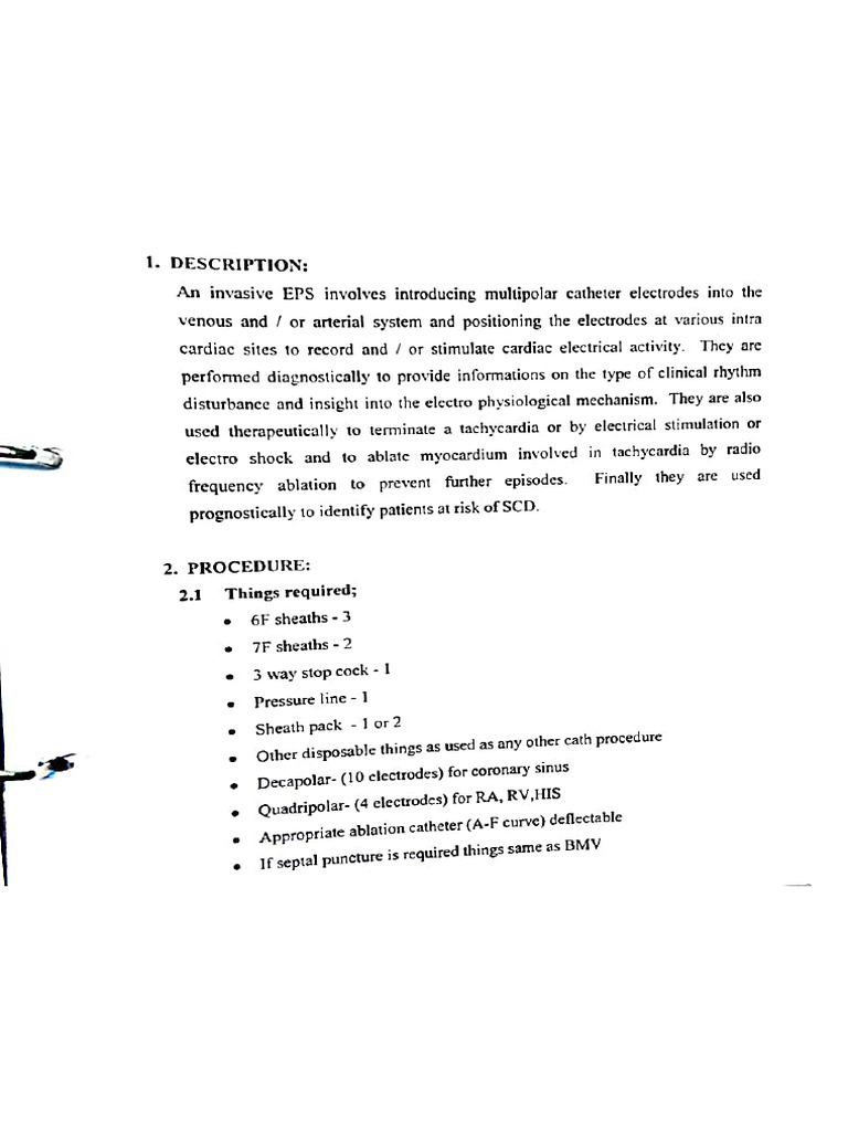 Ep and Rfa Pda Cath | PDF