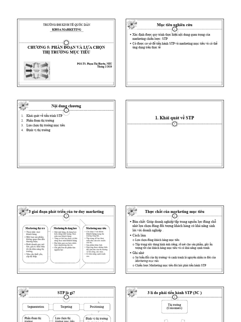 Chương 5. Phan Doan Va Lua Chon Thi Truong Muc Tieu | PDF