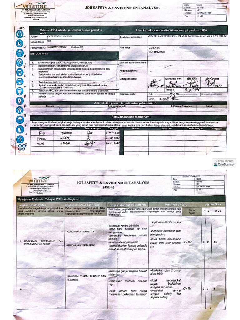 Jsea Perbaikan Keramik Dan Pemasangan Ka | PDF
