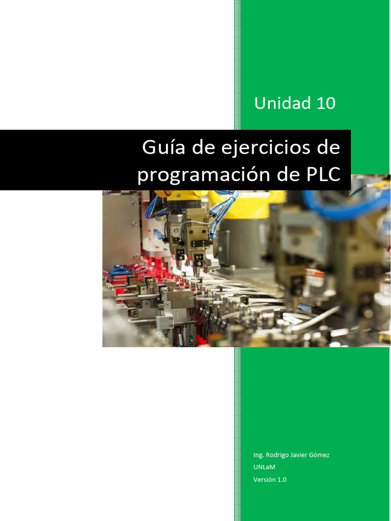 Guia-de-ejercicios-de-programacion-de-PLC-V1 | PDF