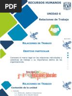 Relaciones Individuales y Colectivas de Trabajo | PDF | Derecho laboral | Relaciones laborales