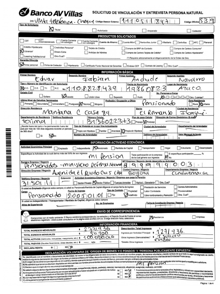 Sipla Eduar Andrade | PDF