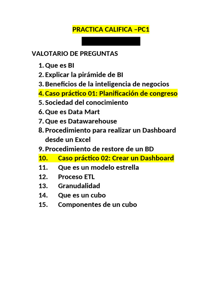 Practica Califica Pc1 | PDF