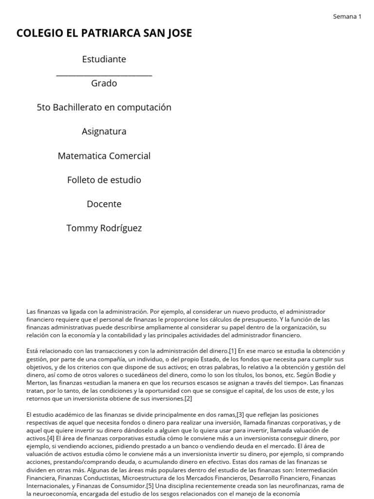 5 Baco Mate | PDF | Finanzas personales | Economias