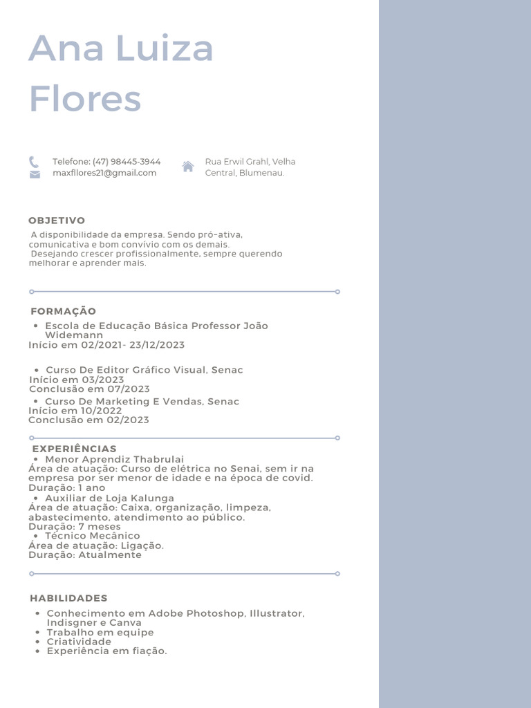 Currículo - 20241010 - 114606 - 0000 | PDF