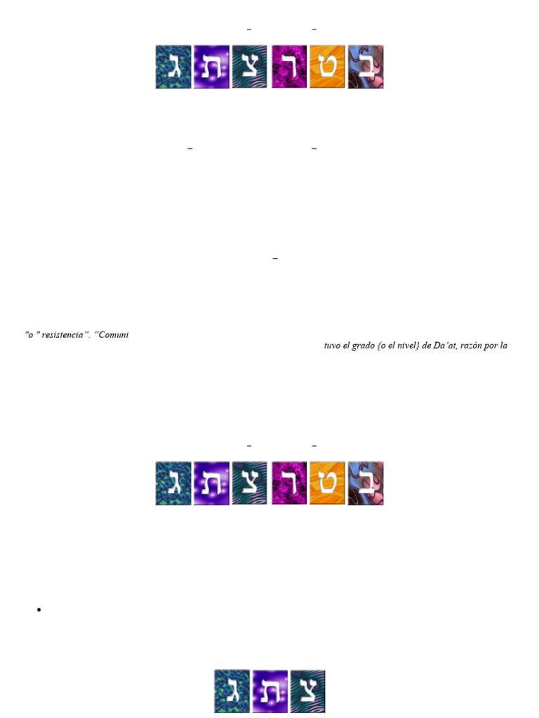 6. CUARTA CLASE - LINEA NETZACH | PDF | Creencia religiosa y doctrina ...