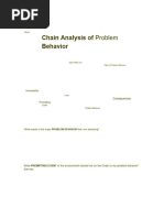 DBT Behavioral Chain Analysis Worksheet | PDF | Dialectical Behavior ...