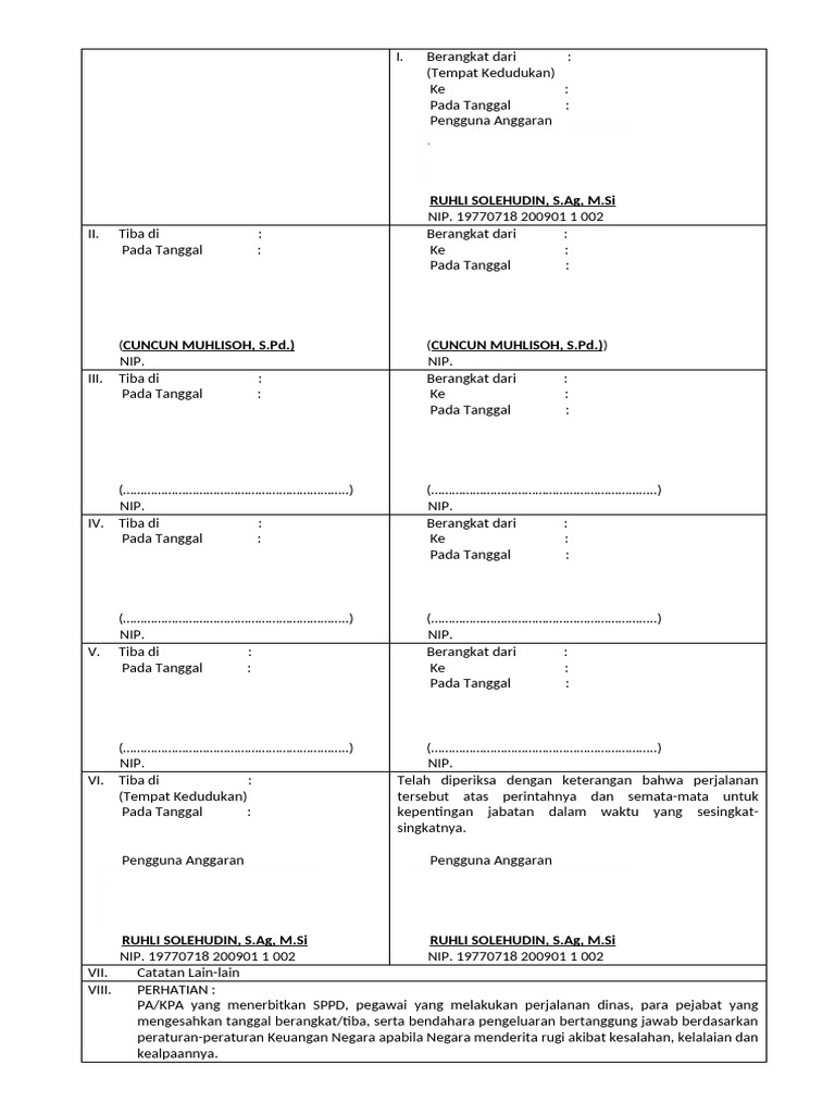Format SPPD Lamp2 | PDF
