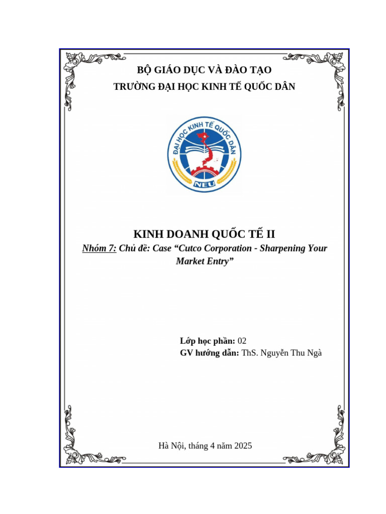 KDQT II - Cutco Cor | PDF