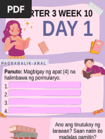 Activity Sheets in Fil 6 Q 1 w4 | PDF