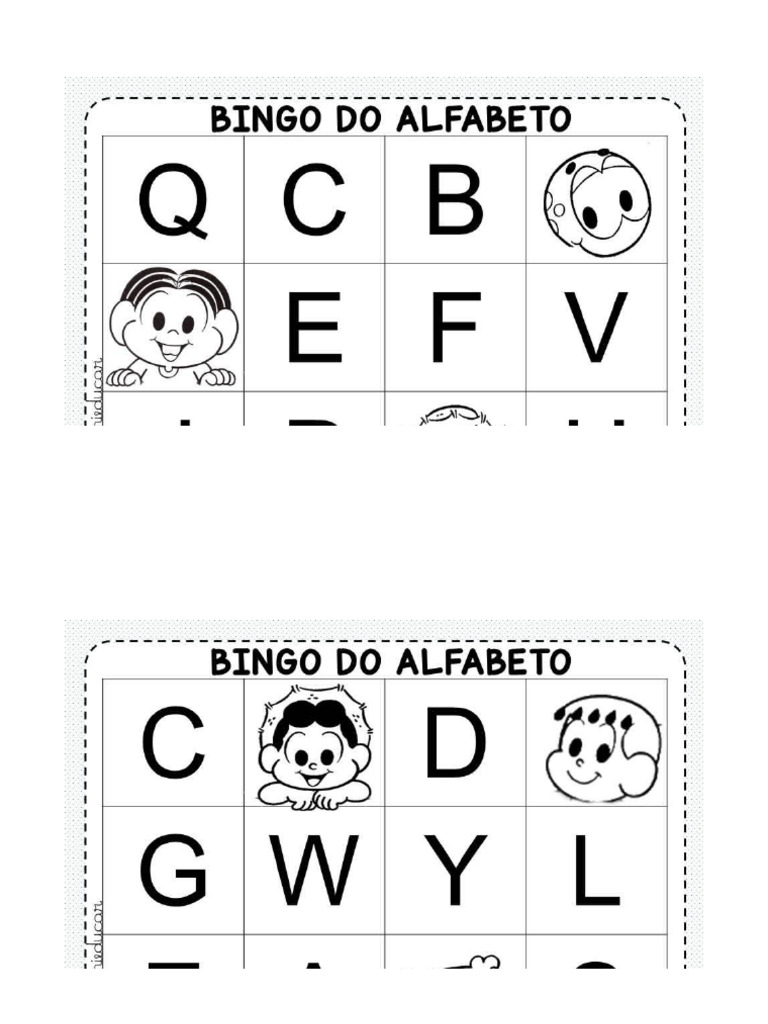 Bingo de Letras | PDF