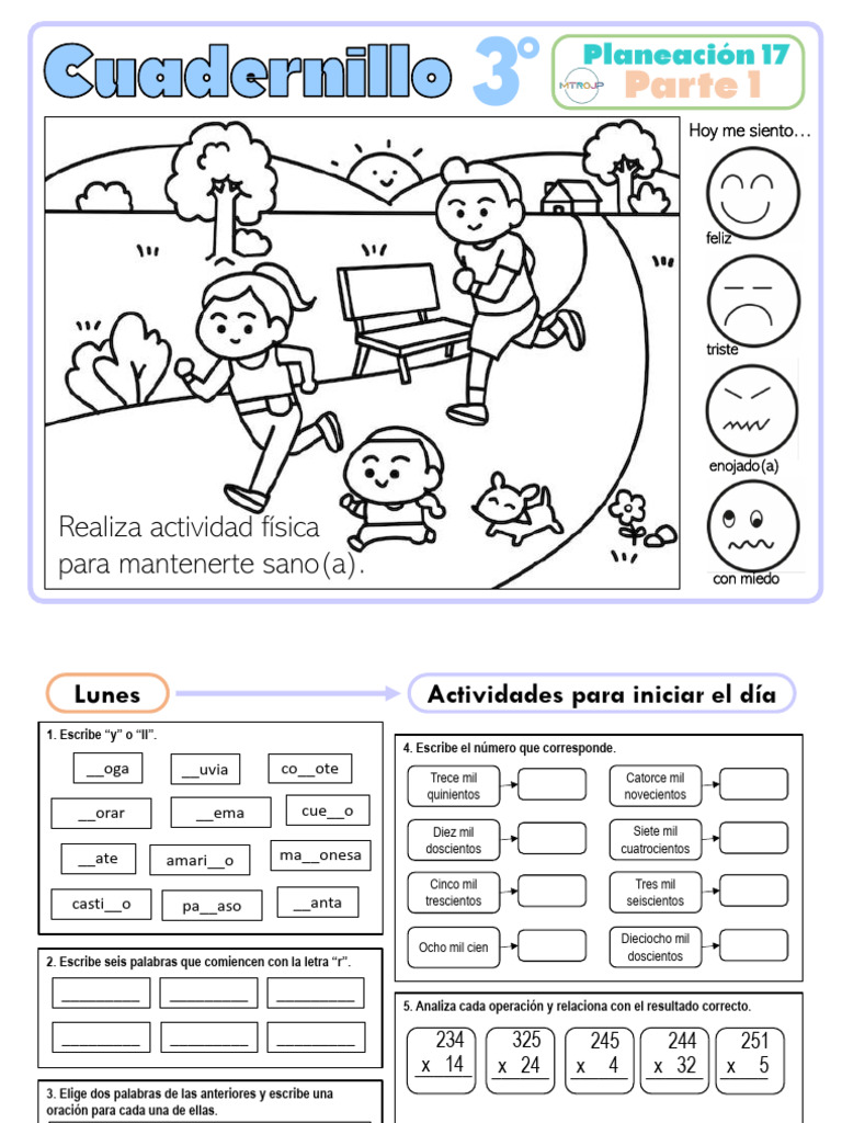 Cuad Parte 1 3° | PDF | Comunicación | Comunicación no verbal