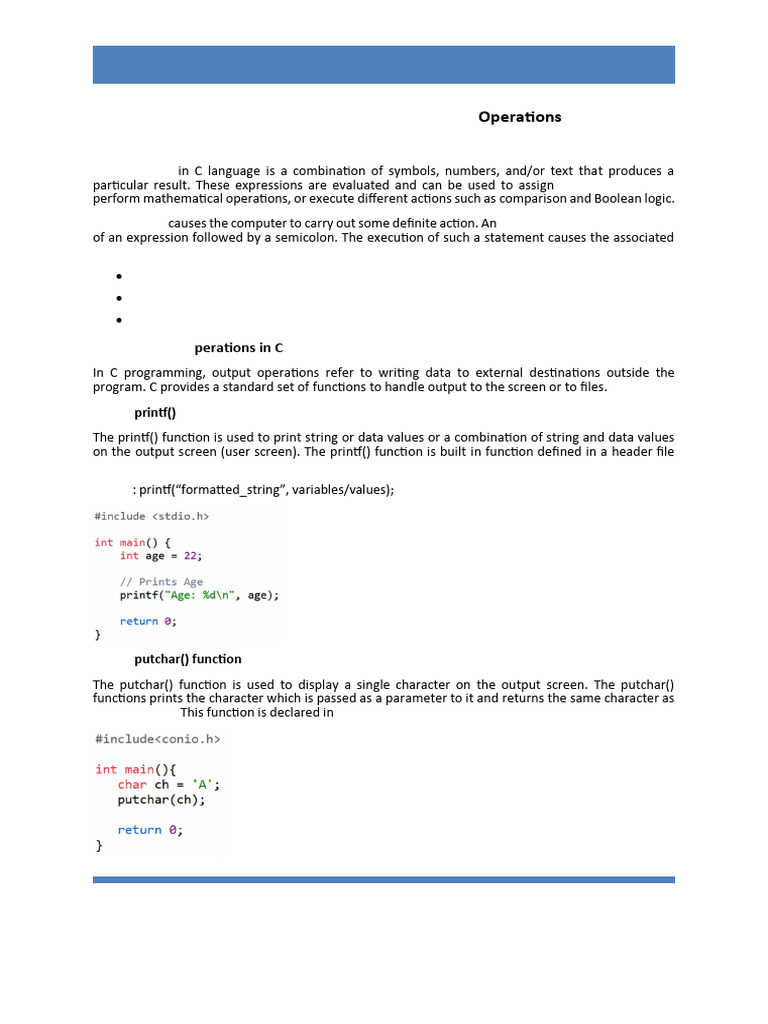 Structured Programming YIBS Lesson 3 | PDF | Mathematics | Theoretical ...