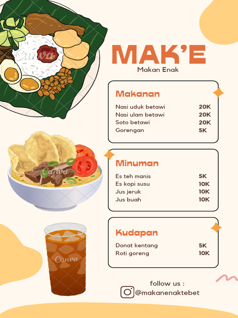Menu Makanan | PDF