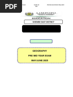 Grade 10 Geomorphology Notes | PDF | Fault (Geology) | Plate Tectonics