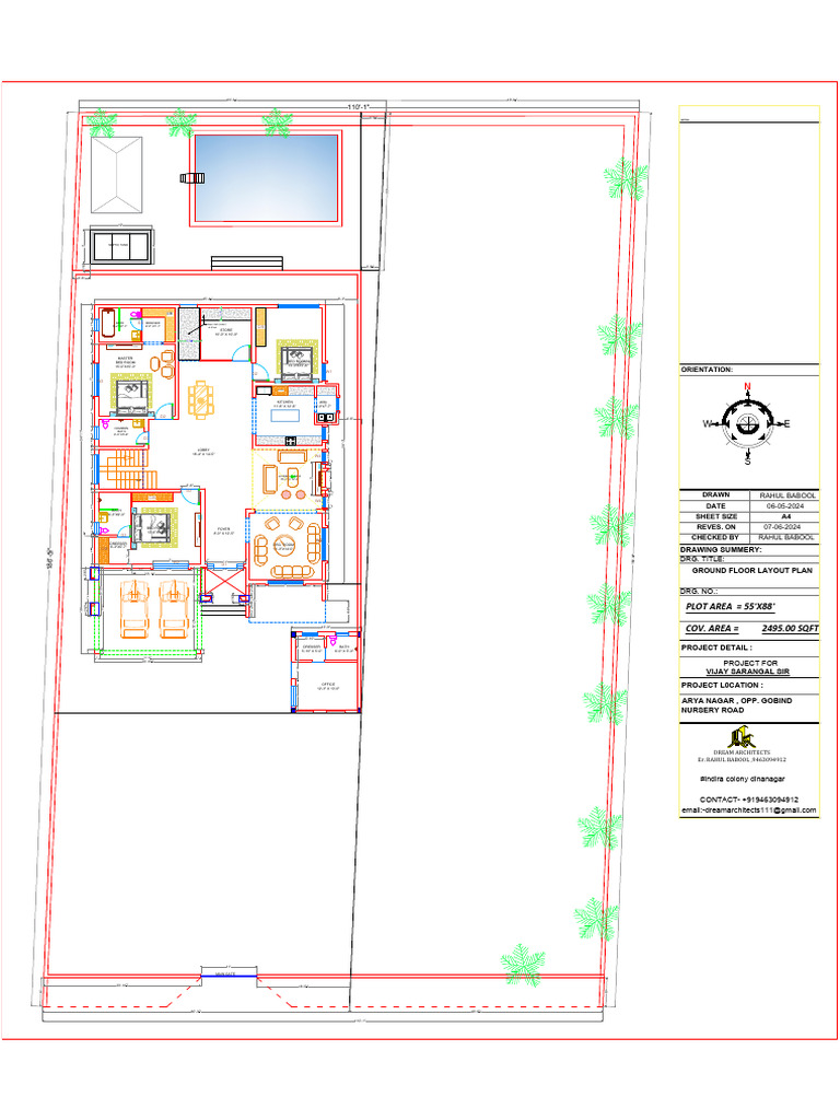 Ground Floor Layour Plan | PDF