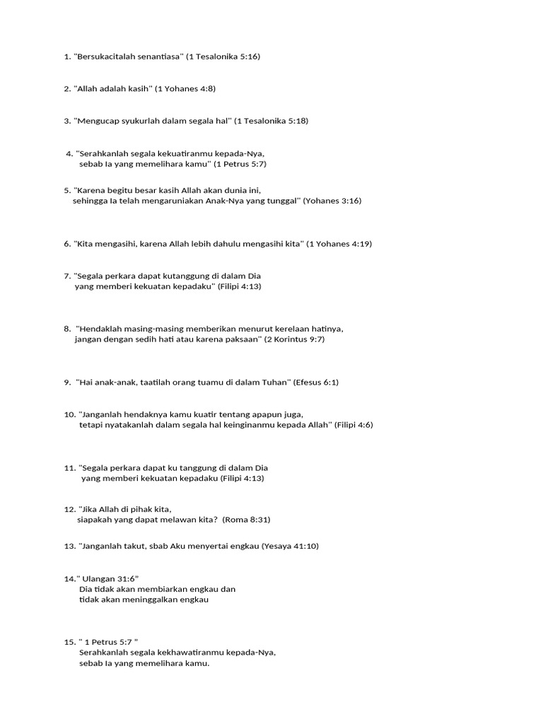 Ayat Alkitab Paskah | PDF