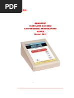 AVOXimeter 1000E Operator Manual | PDF | Hemoglobin