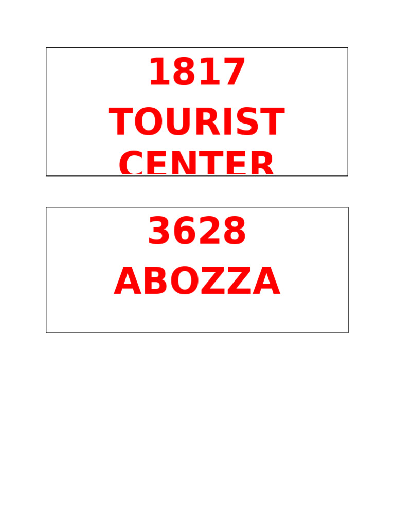 Store Label | PDF