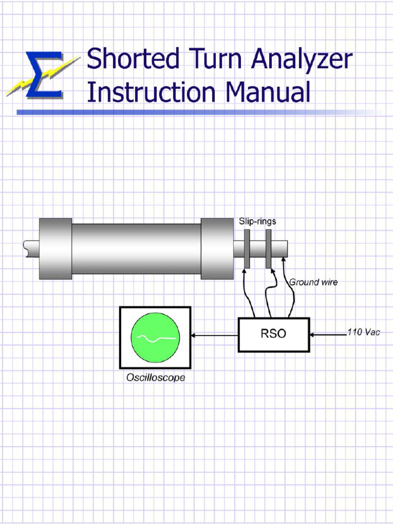 Generator Rotor Shorted Turn Testing Guide | PDF | Electric Generator ...