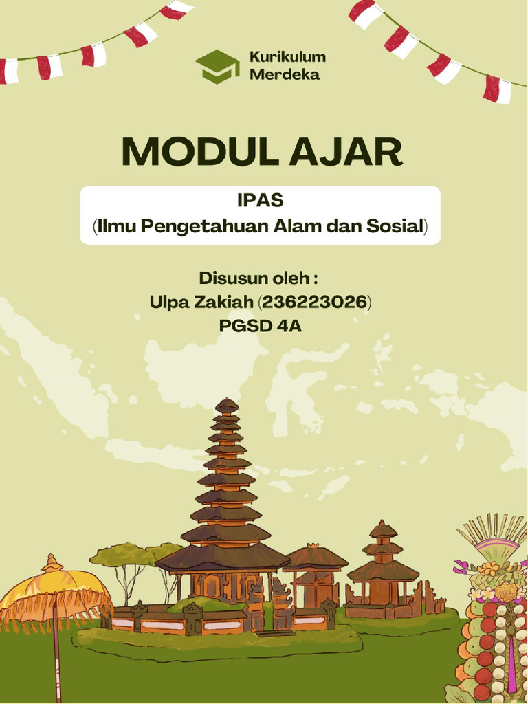 Revisi Uts Modul Ajar - Ulpa Zakiah-1 | PDF