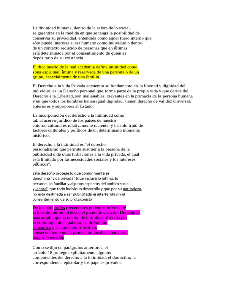 La Divinidad Humana | PDF | Privacidad | Derecho a la privacidad