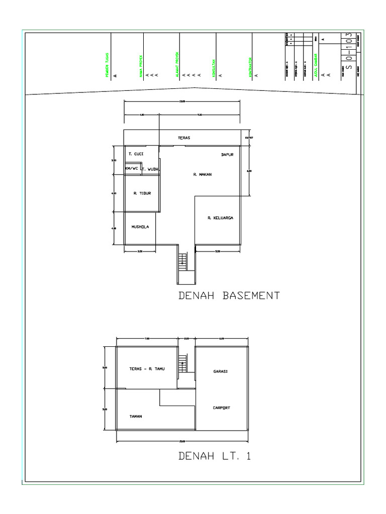 LT 1 Basement | PDF
