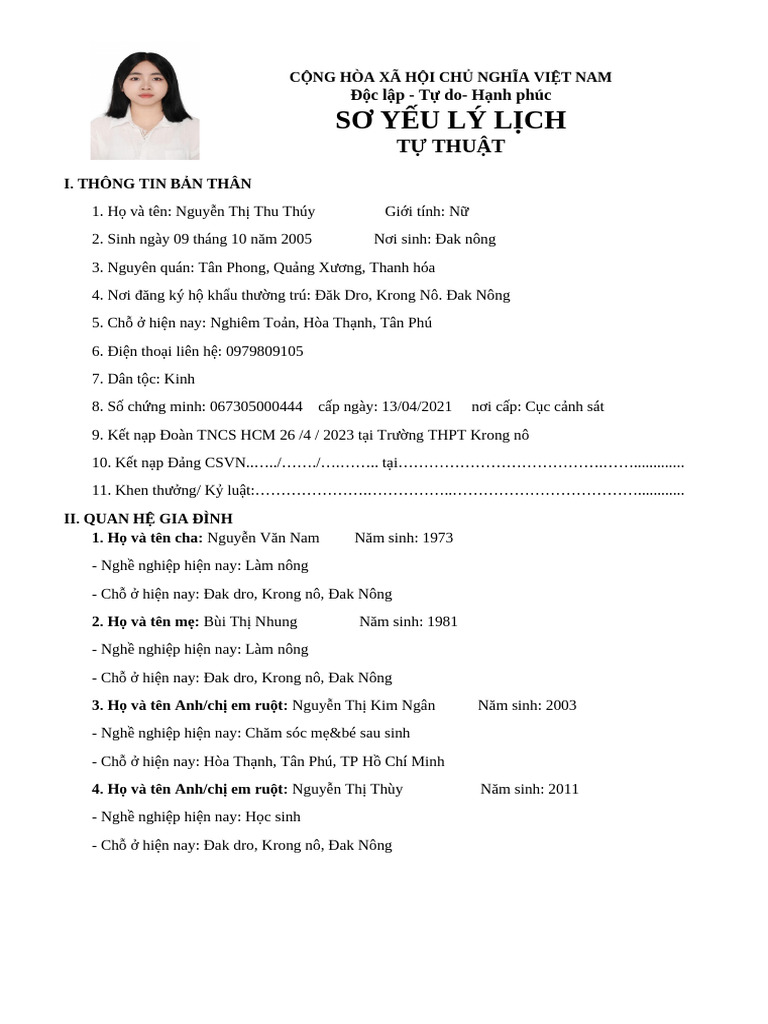 So Yeu Ly Lich | PDF