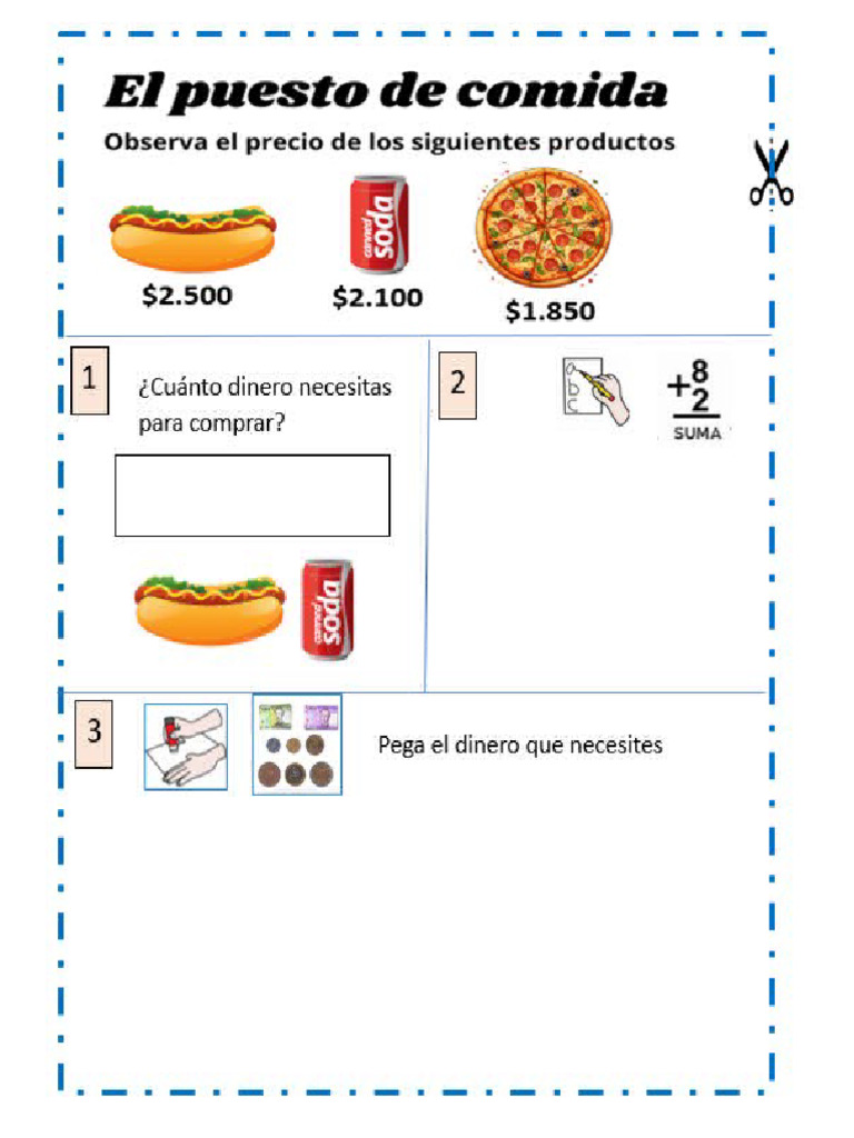 Ejercicio Dinero | PDF