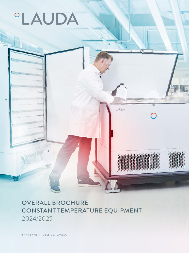 LAUDA Overall Brochure 2024 Cooling Thermostats | PDF | Thermostat | Pump
