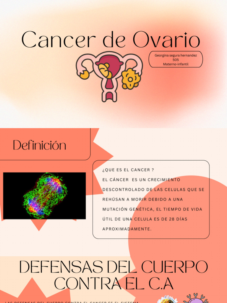 Cancer de Ovario | PDF