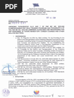 PNP MC 2025-006 Dragnet Operations | PDF