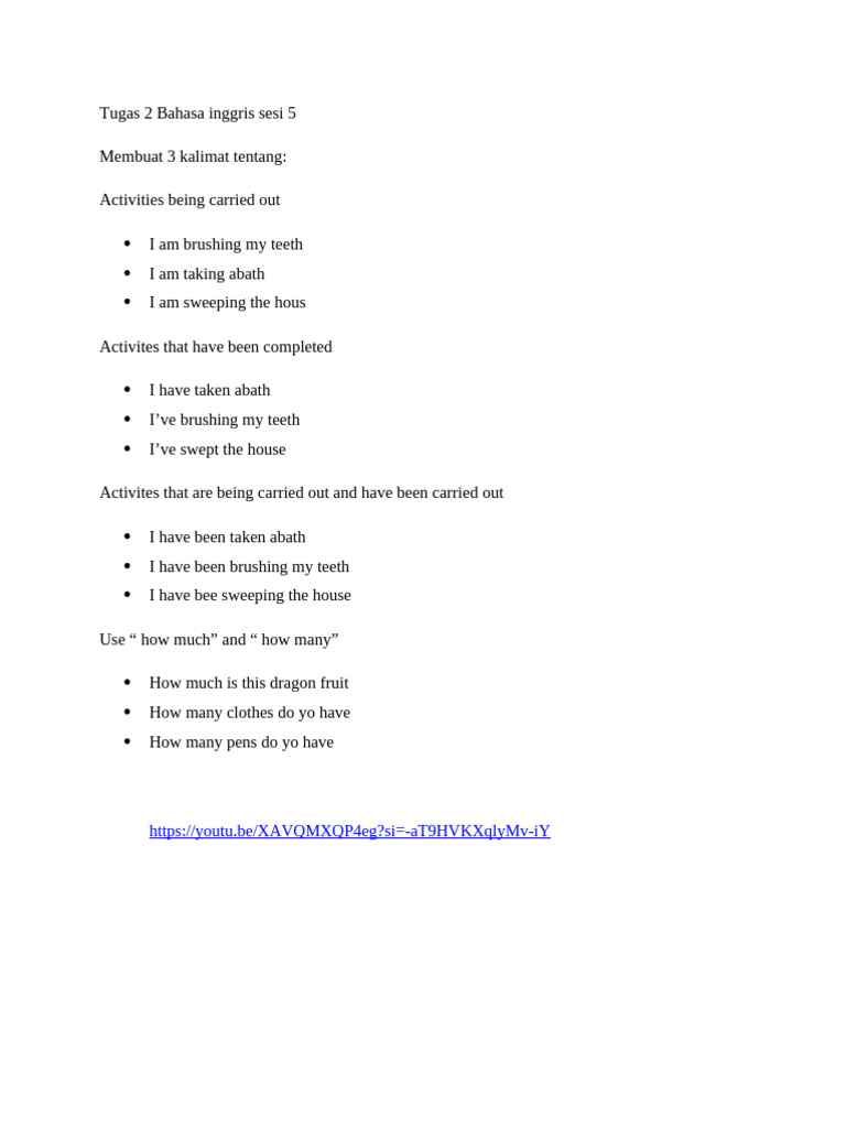 Tugas 2 Bahasa Inggris | PDF