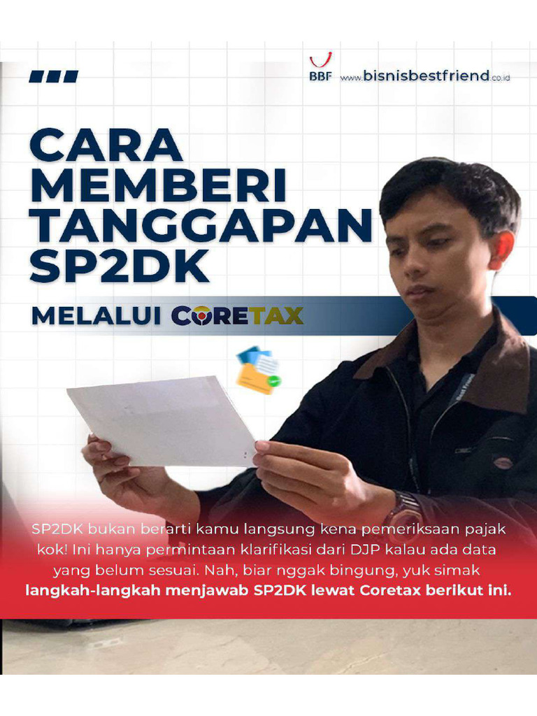 Cara Tanggapi SP2DK CIA Coretax | PDF