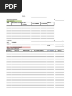 Cash Counter Tally Sheet Template | PDF | Money | Banking