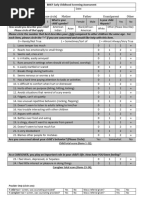 Pediatric ACEs Screening Guide | PDF | Caregiver | Mental Disorder