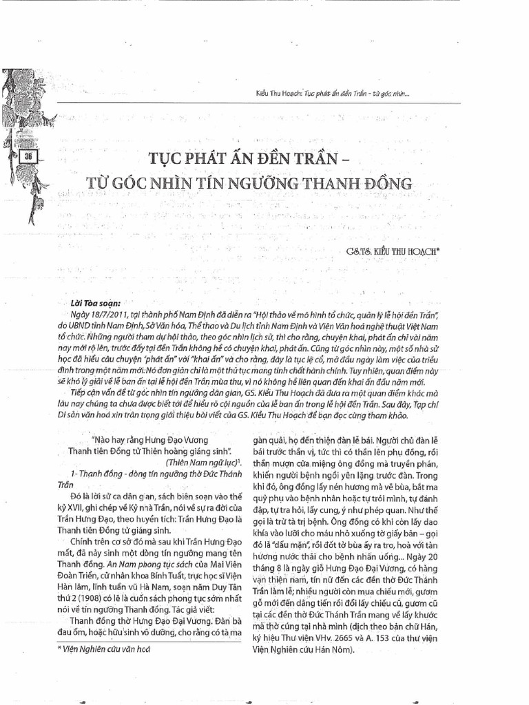 3809 - Tuc Phat An Den Tran Tu Goc Nhin Tinh Nguong Thanh Dong | PDF