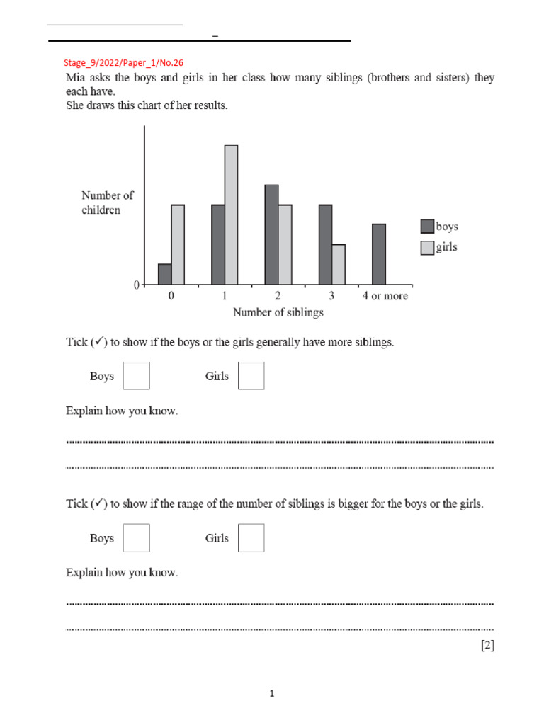 13 Presenting Data Interpreting Results Checkpoint Y9 Progression Math ...