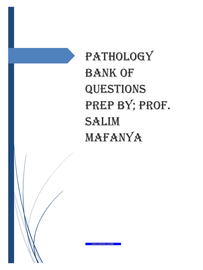 Pathology Question Bank Overview | PDF | Inflammation | Wound Healing