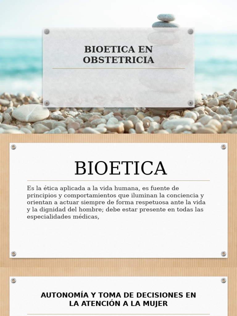 Bioética Y Autonomía En Obstetricia Pdf El Embarazo Bioética