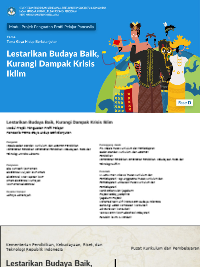 Final MP - Eka DKK - SMP SMART Ekselensia - Gaya Hidup Berkelanjutan - Fase D | PDF