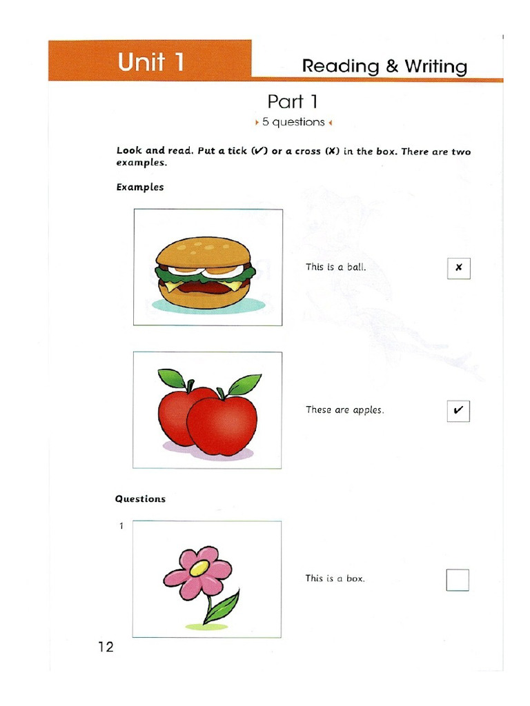 Skills Builders For 1 - Reading and Writing | PDF