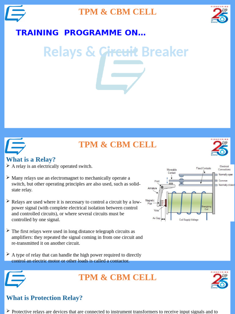 Relays & Circuit Breakers | PDF | Relay | Switch