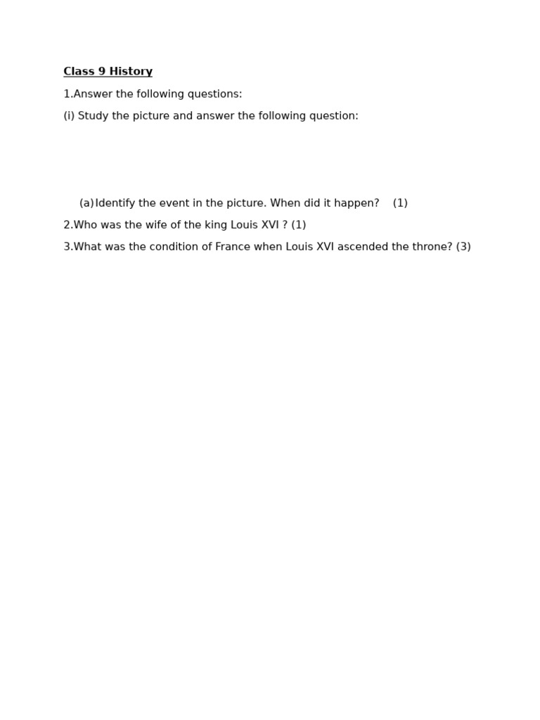 Class 9 History | PDF