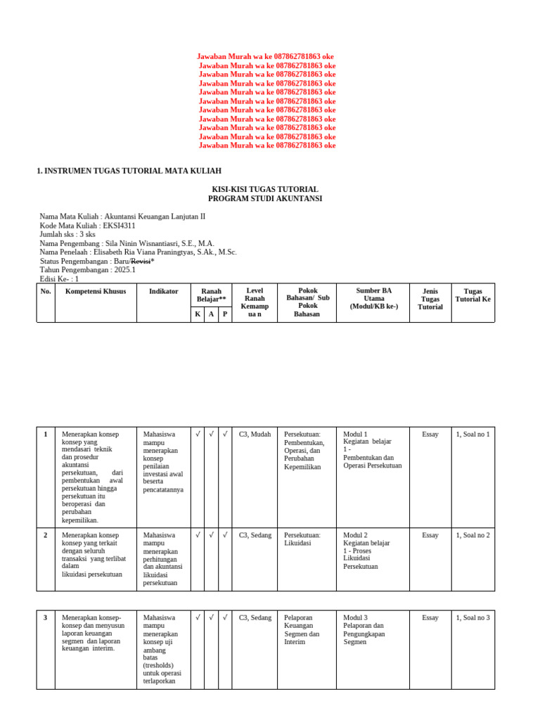Akl Ii - Tugas 3 - 2025.1 | PDF