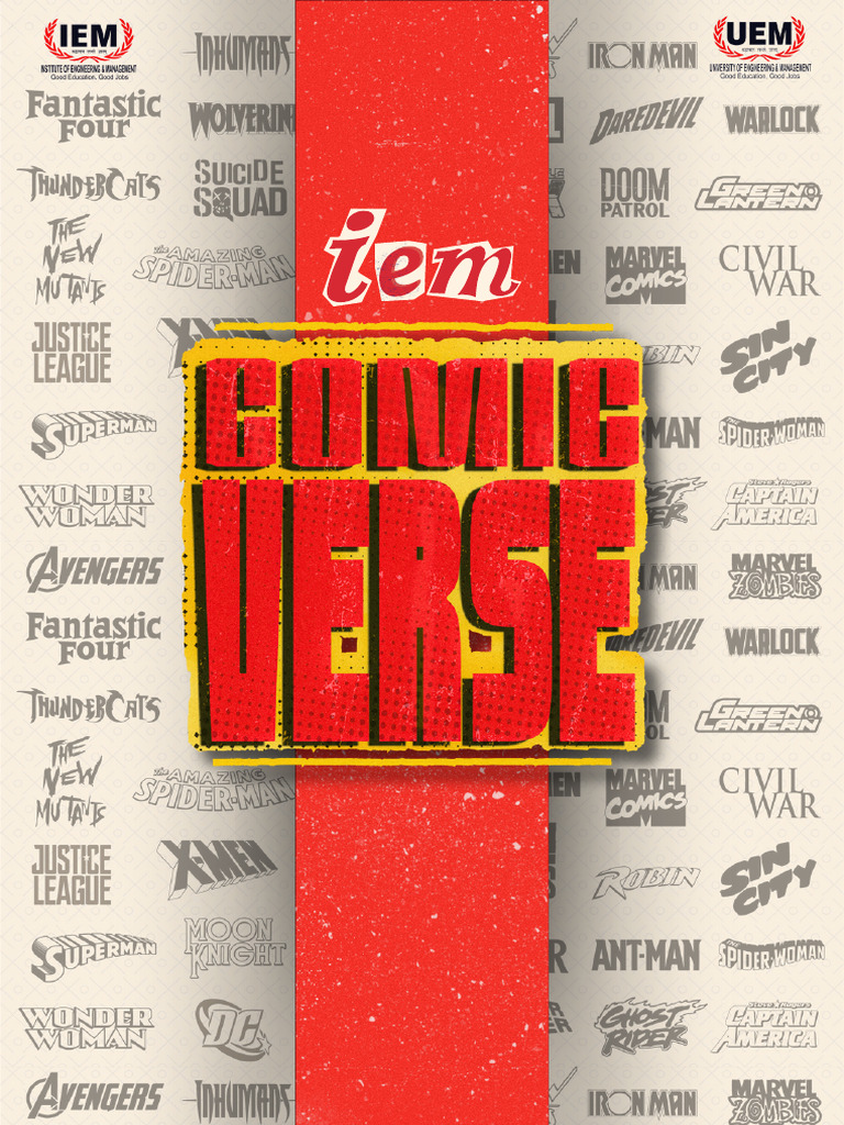 New Comicverse Brochure | PDF | Cartooning | Entertainment