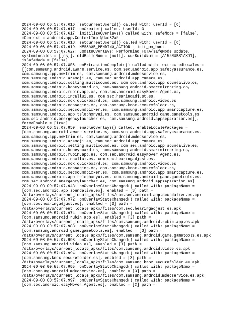 lom_log | PDF | Android (Robot) | Operating System Technology